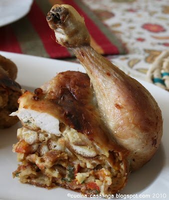 Gefülltes hendl - Rezept Petitchef