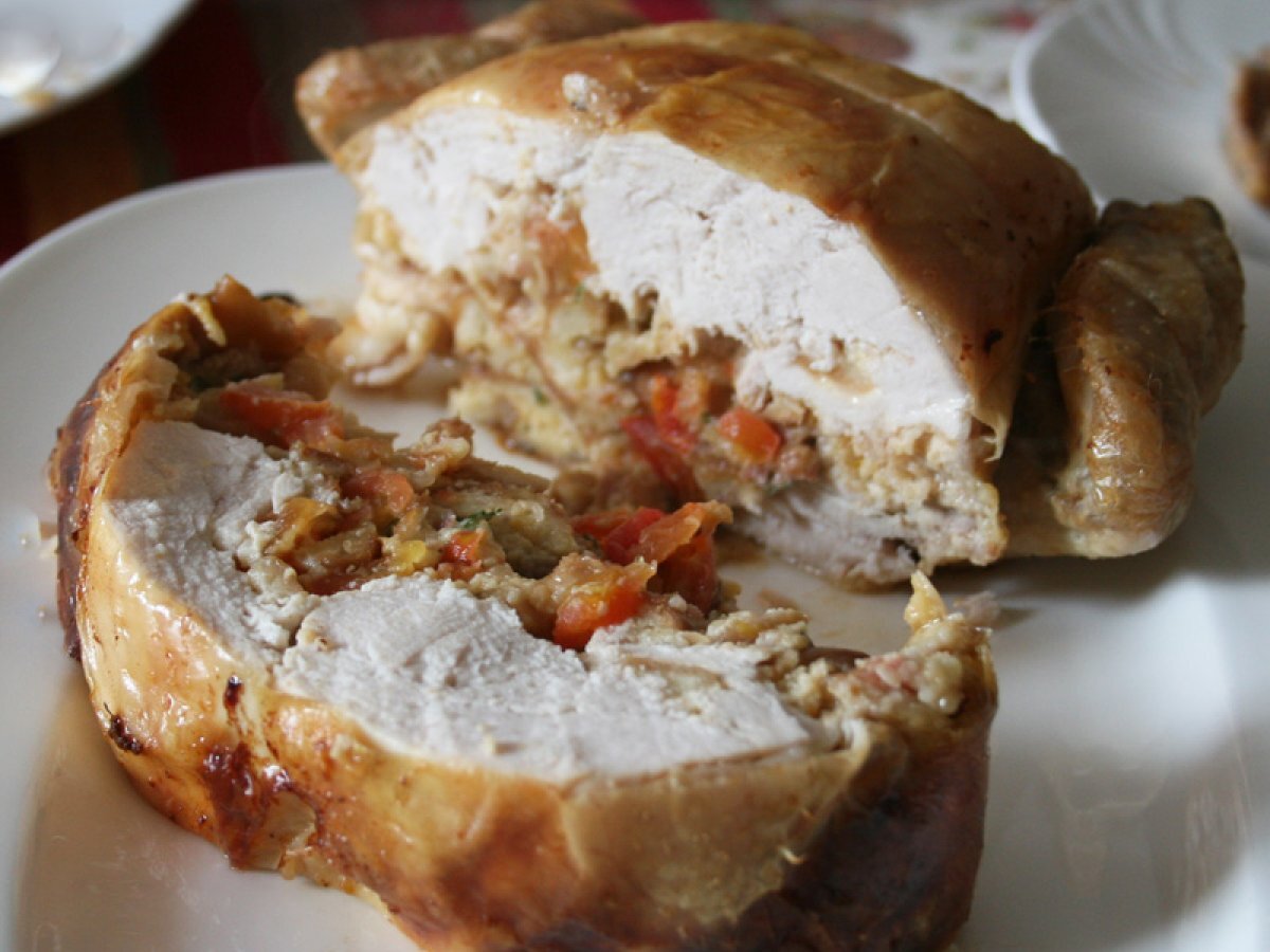 Gefülltes hendl rezept