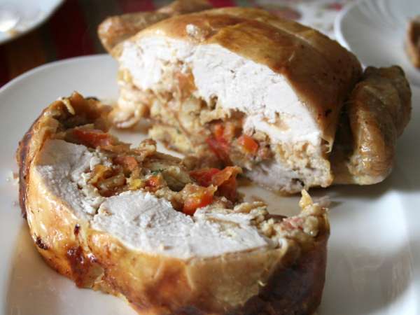 Gefülltes hendl rezept