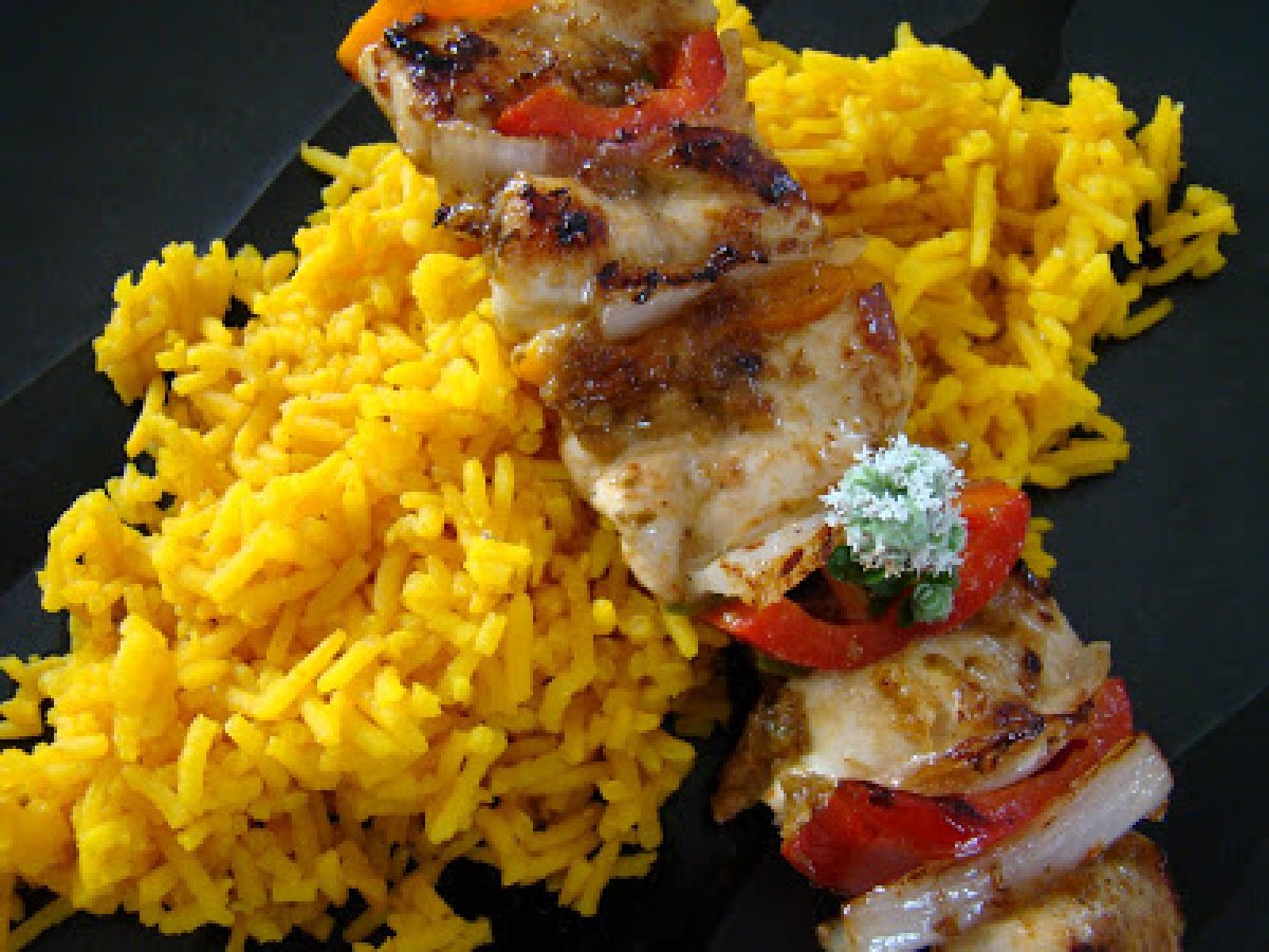 Gelber reis rezept, indonesisch