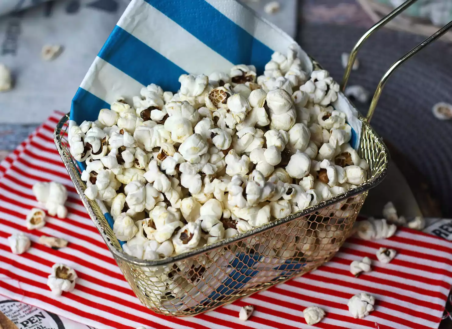 Rezept: popcorn aus dem air fryer zubereiten