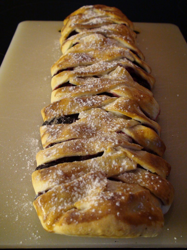 Saftiger himbeer-mohn-strudel - Rezept Petitchef