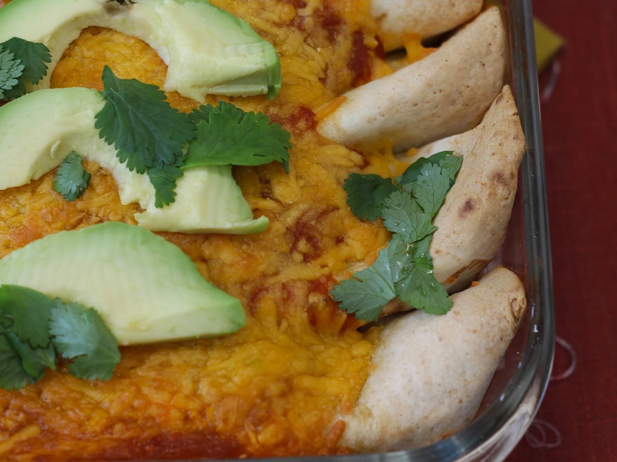 Vegetarisches enchiladas-rezept
